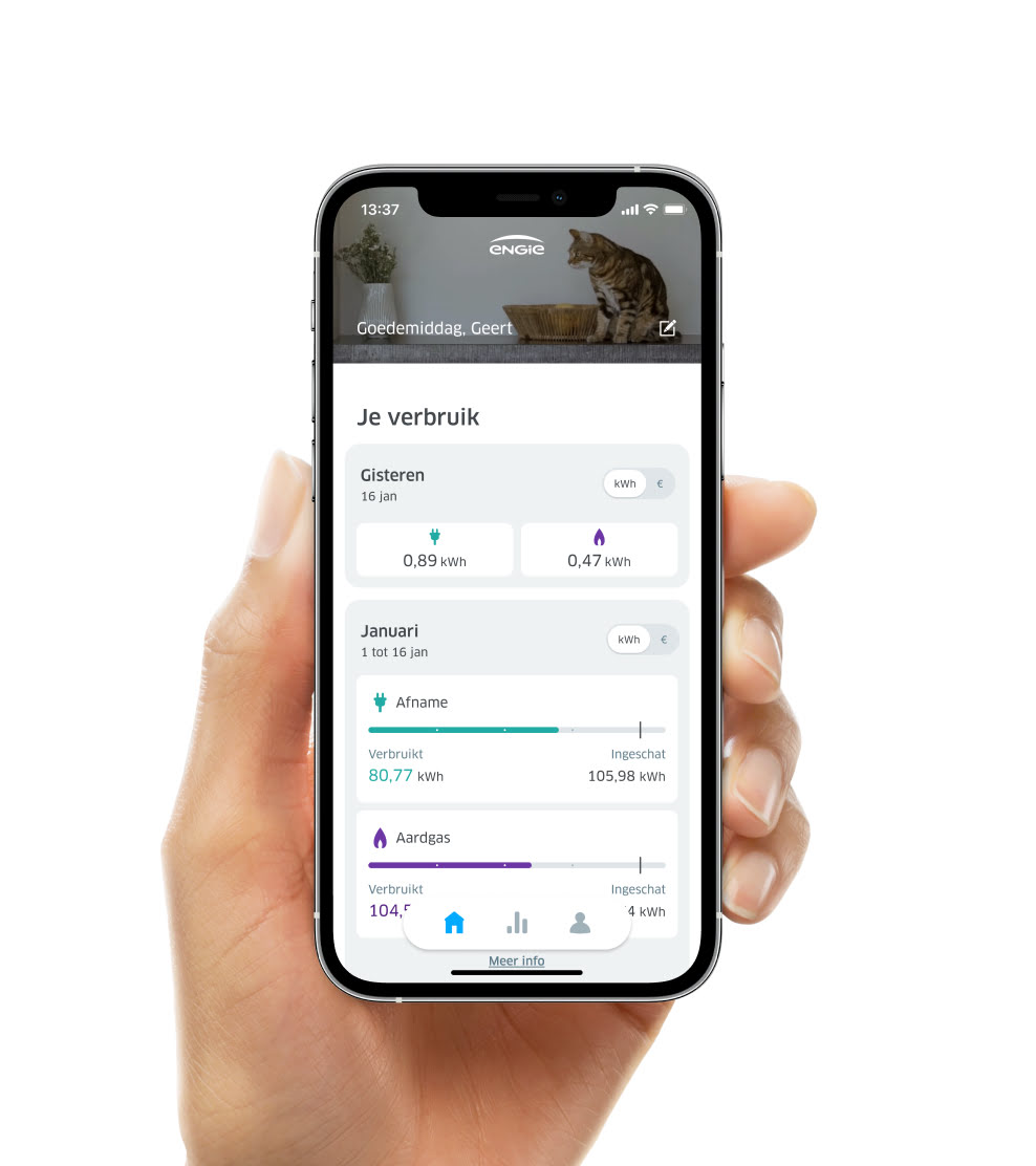 Met de Smart app van ENGIE, maak je je digitale meter echt slim | ENGIE