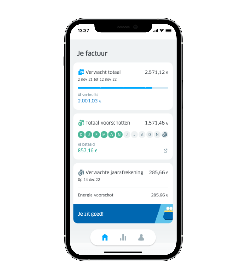 Je energieverbruik en factuur altijd bij de hand met de Smart app | ENGIE