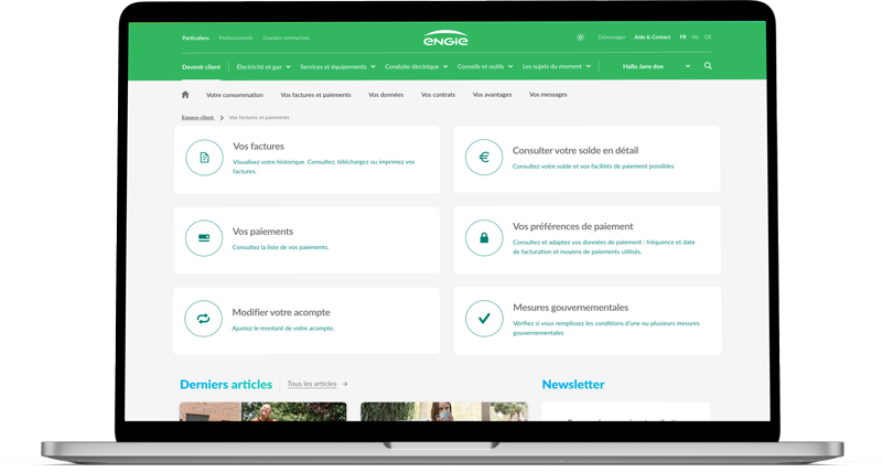 Consultez vos factures, modifiez votre acompte et gérez vos paiements ...